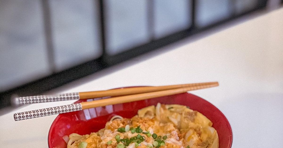 สูตร Katsudon หม้อทอดไร้น้ำมัน โดย Nim Nisa - Cookpad