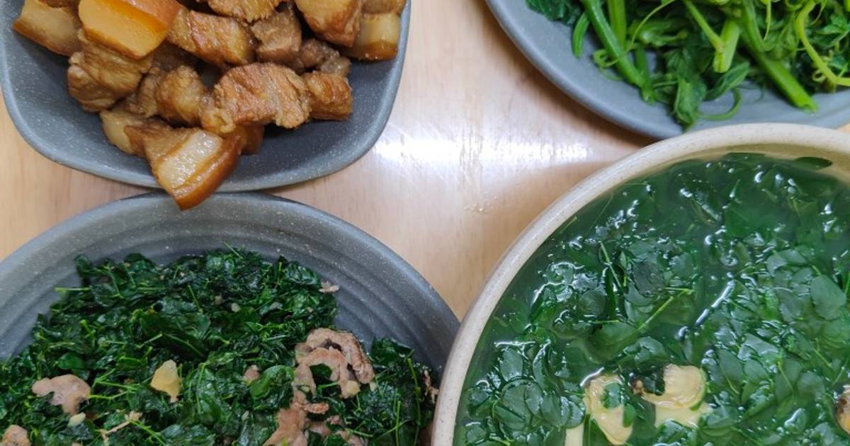 Cách Làm Món Chùm ngây 2 món của Ali Ba Lan - Cookpad