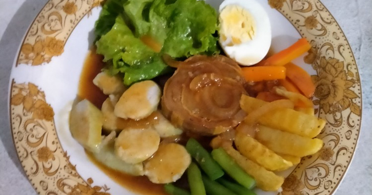 Resep Selat Solo/ Galantin Sapi Plus Lontong oleh Plangi Lue.( lulu ...