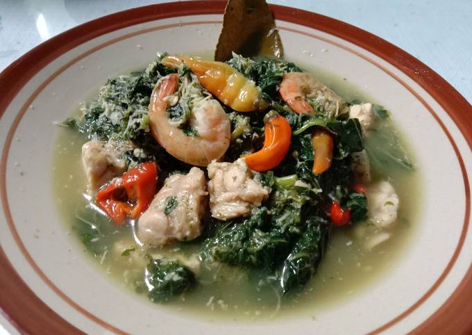 Resep Oblok oblok daun singkong oleh Simbok Yanti - Cookpad