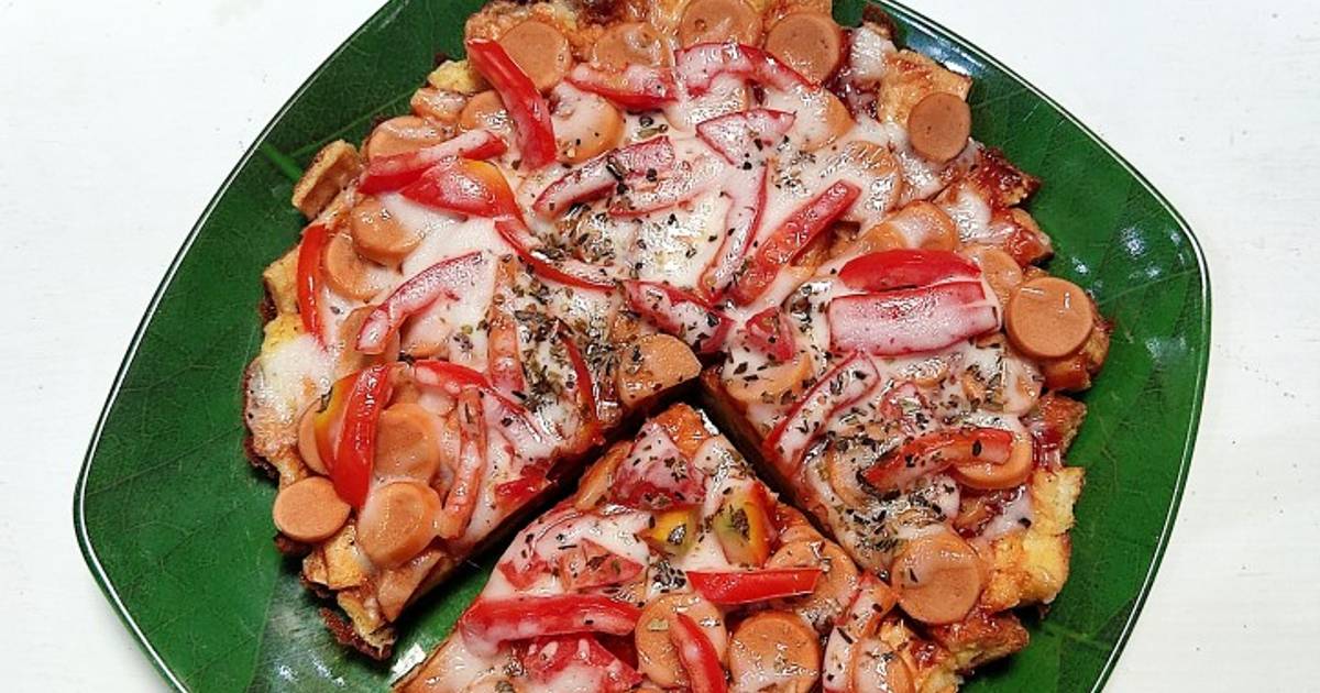 98 resep pizza kulit roti tawar sosis enak dan mudah - Cookpad