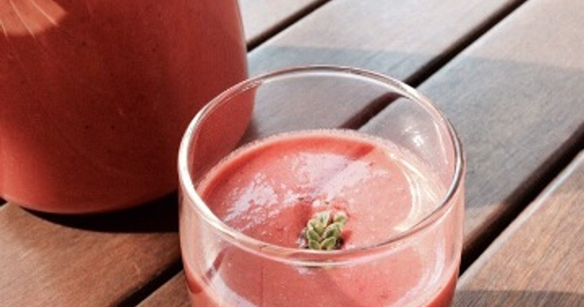 Gazpacho De Cerezas Receta de Sandra Stefani- Cookpad