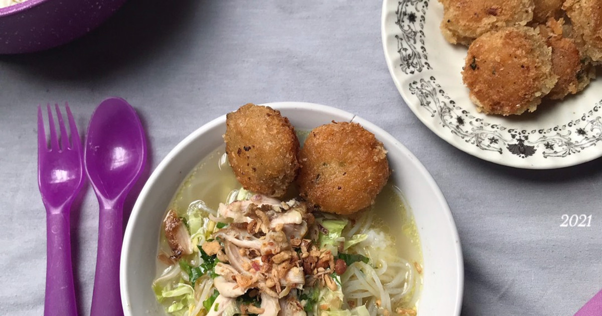 Resep Soto Lenthok oleh anif agustina - Cookpad