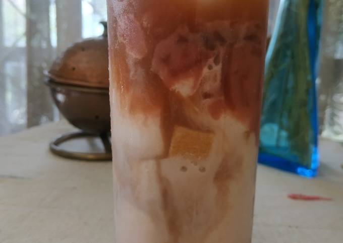 Resep Es Roti Tawar Gula Aren oleh dian pawero - Cookpad