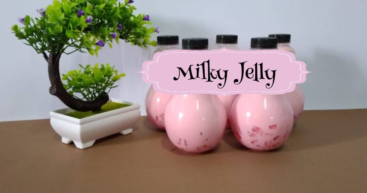 56 resep susu jelly botol strawberry enak dan sederhana ala rumahan ...