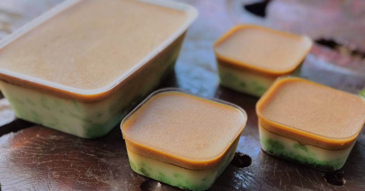Resep Puding cake cendol oleh Indah Juliani - Cookpad