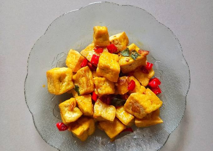 Resep Tahu Cabe Garam oleh Masakan Indi - Cookpad