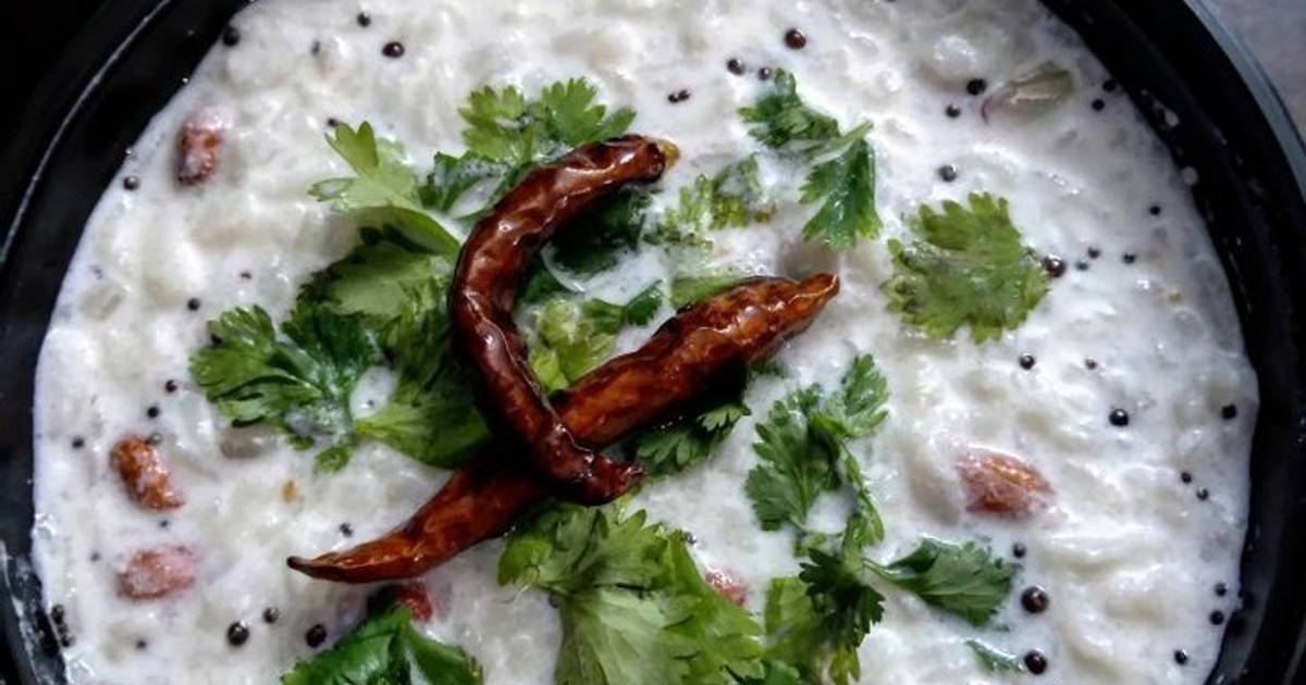 Curd poha Recipe by sudha dhanuka - Cookpad