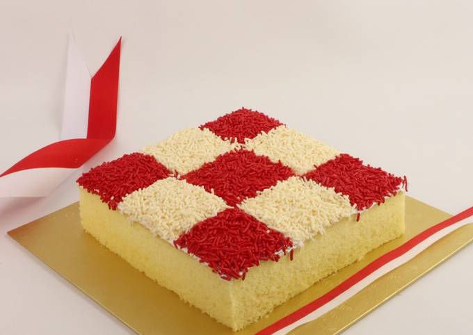 Resep Cake Potong Merah Putih oleh boladeli.id - Cookpad