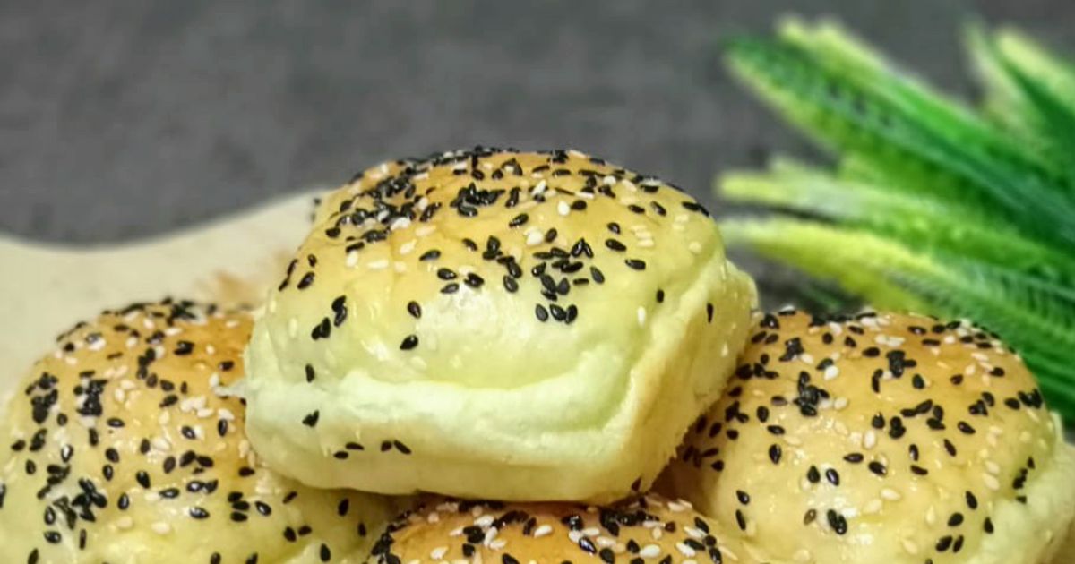 Resep mini burger bun rumahan enak dan mudah - Cookpad