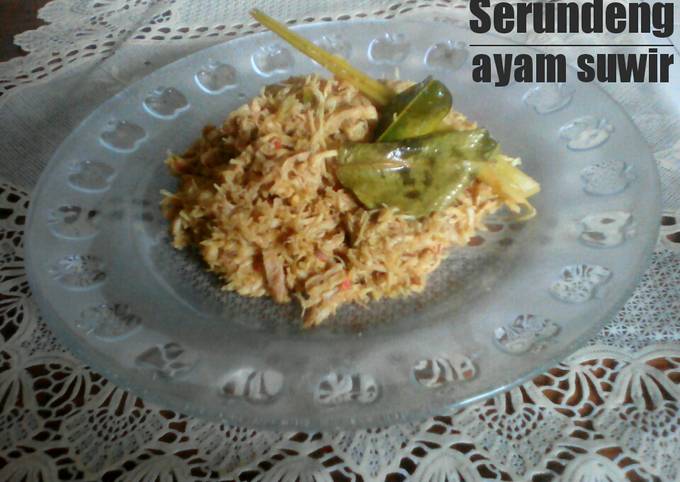 Resep Serundeng Ayam Suwir Oleh Nada Cookpad