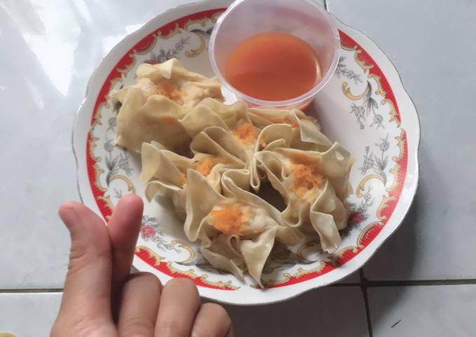 Resep Dimsum ayam kukus homemade oleh nyimas afifa s - Cookpad