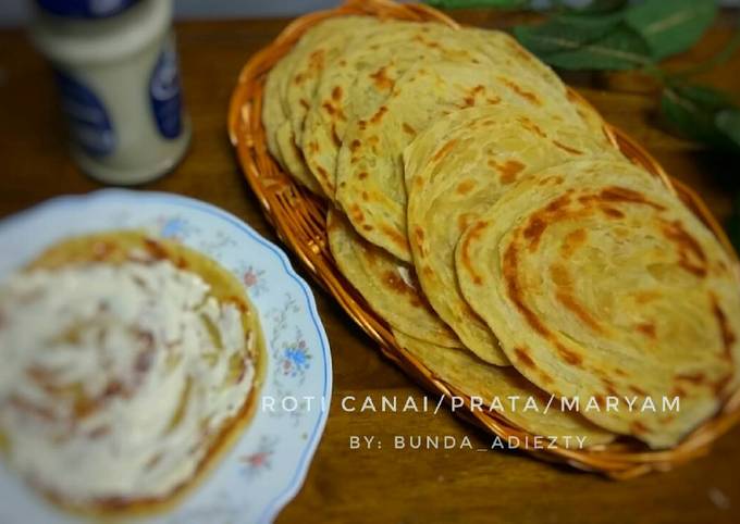 Resep Roti Canai Prata Maryam Oleh Bunda Adiezty Cookpad
