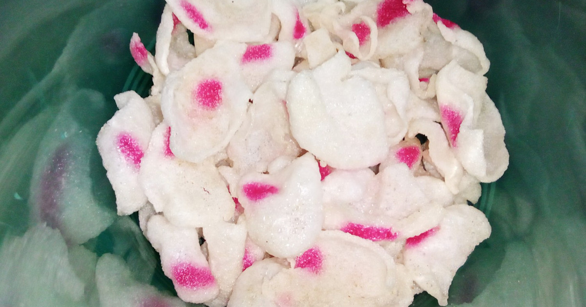 Resep Kerupuk Merah Putih Goreng oleh Luckiest Girl - Cookpad