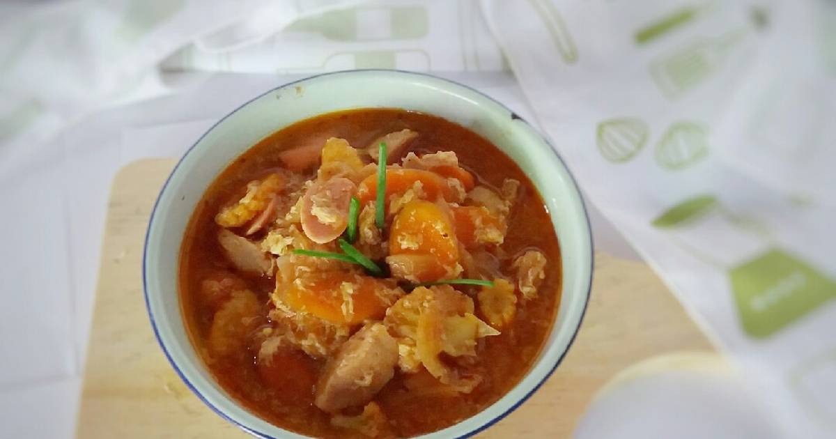 Resep Capcay kuah merah oleh Winda`s Kitchen - Cookpad