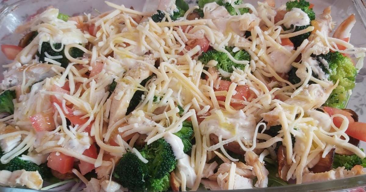 Ensaladas saludables con pollo - 24 recetas caseras- Cookpad
