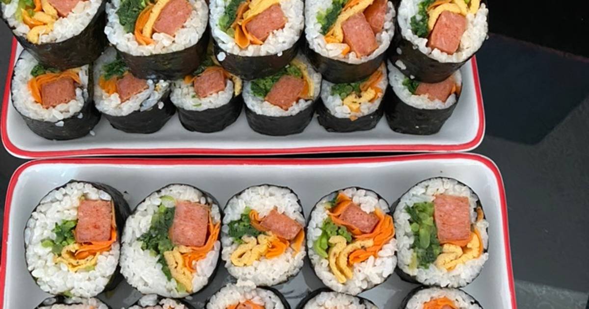 2 resep kimbab spam enak dan mudah - Cookpad
