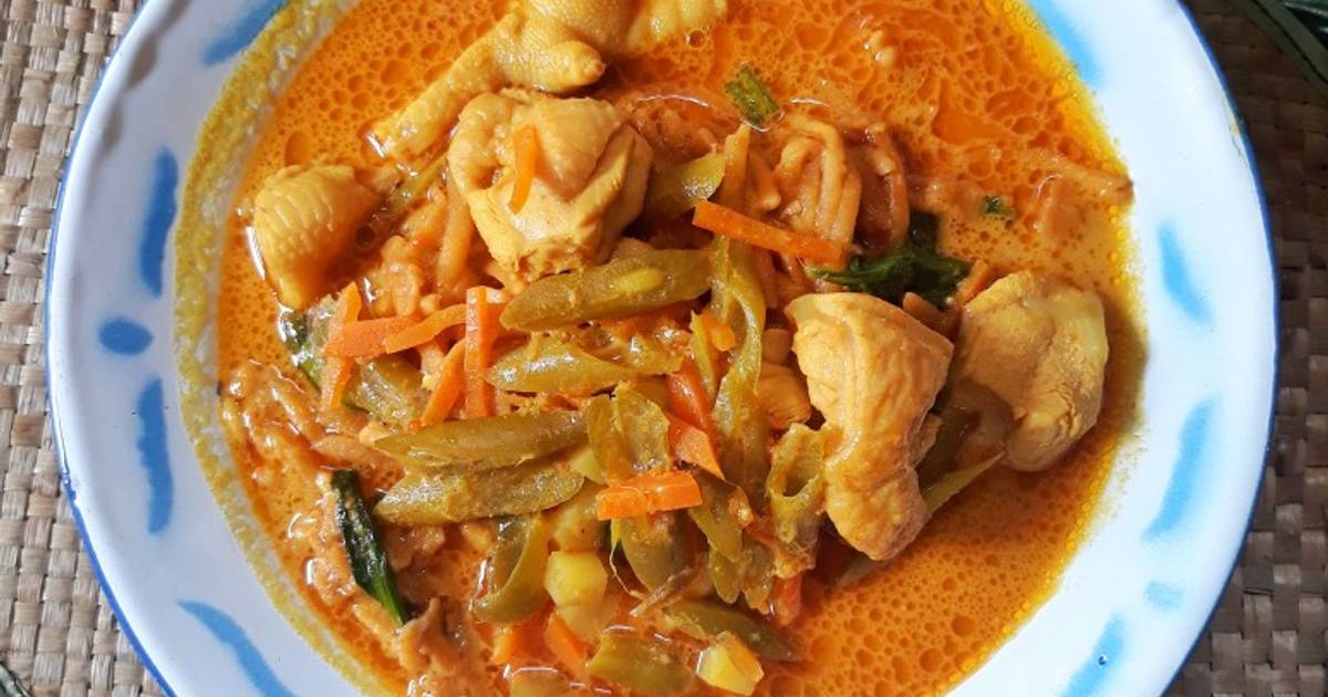 Resep Lontong Sayur Magic Com oleh Beranda Aqlan - Cookpad