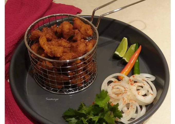 Chicken pakoda Recipe by Sreemoyee Bhattacharjee - Cookpad