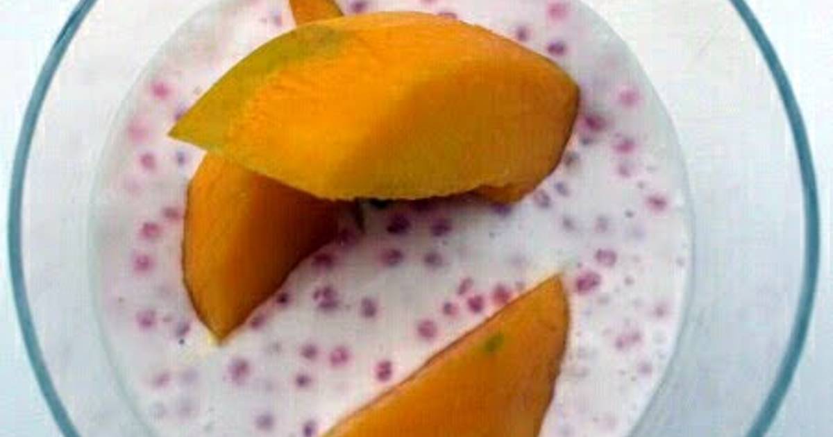35 easy and tasty mango sago dessert recipes by home cooks - Cookpad