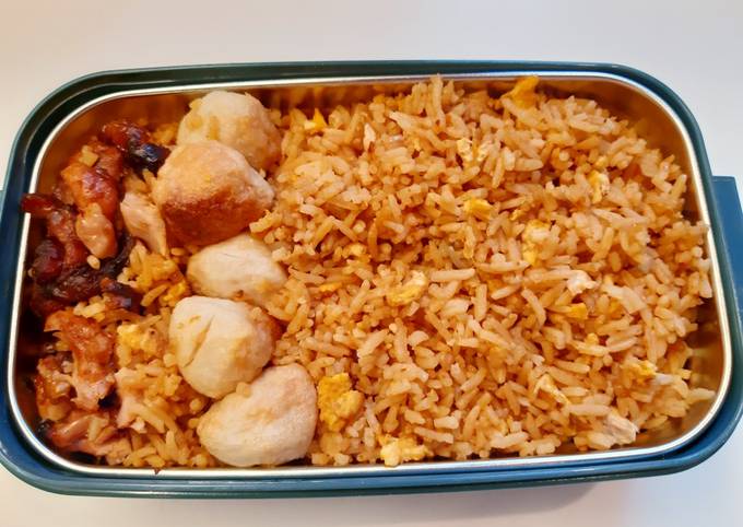 Resep Bekal nasgor simple #526 oleh angel aje 💟 - Cookpad