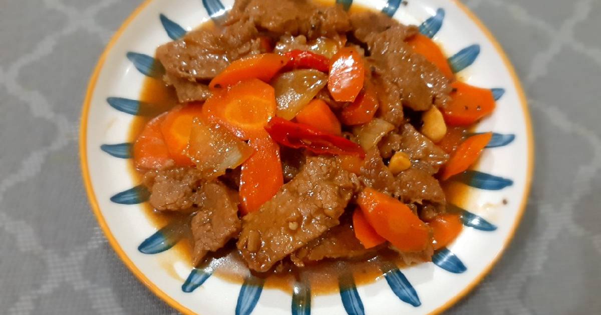 Resep 621 Sapi Lada Hitam Oleh Tehitaa Cookpad