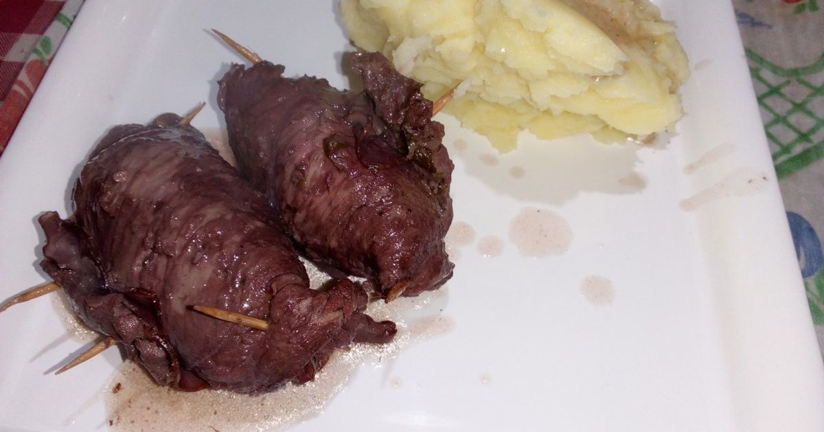 Lomo de vacuno envuelto en tocino - 11 recetas caseras- Cookpad