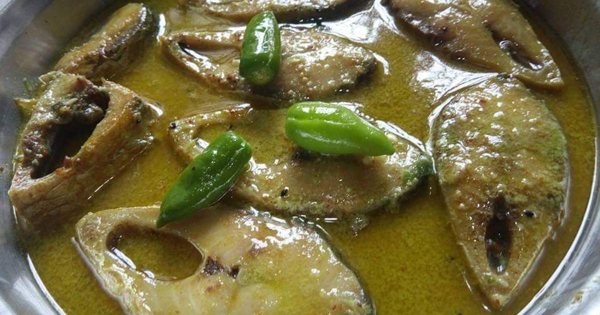 Keya Nayak দ্বারা ইলিশ মাছের মালাই কারি (ilish macher malai curry recipe in Bengali) রেসিপি ...