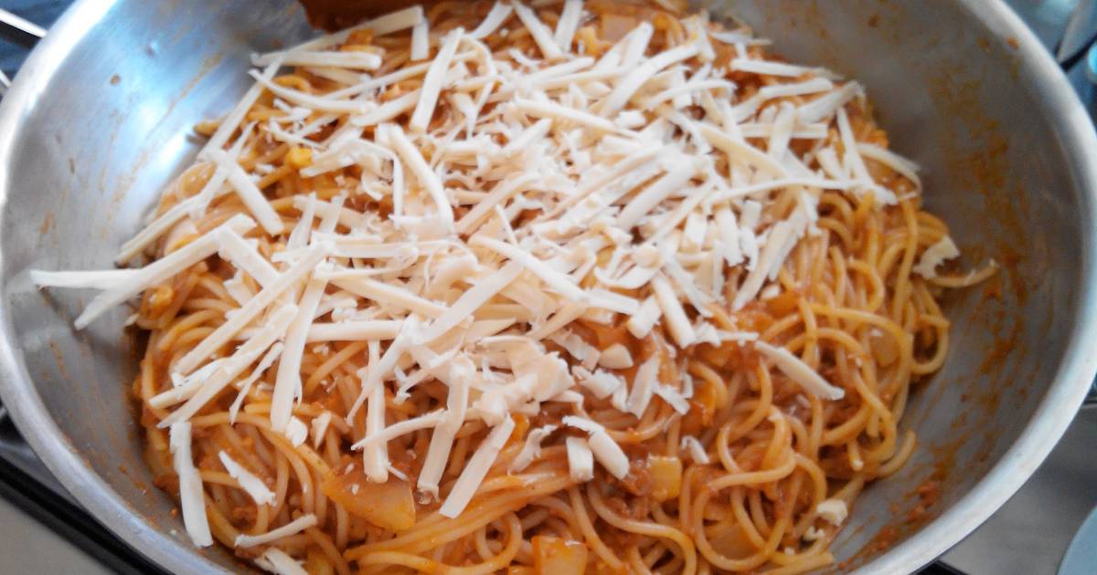 Easy Spaghetti Recipe by nadia - Cookpad