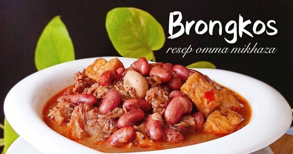 24 resep brongkos sapi kacang merah tahu enak dan mudah - Cookpad