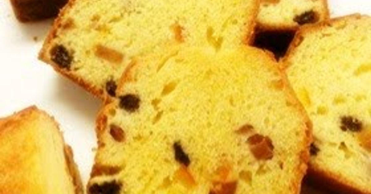 Extravagant Fruit Pound Cake With Brandy Recipe By Cookpad.Japan