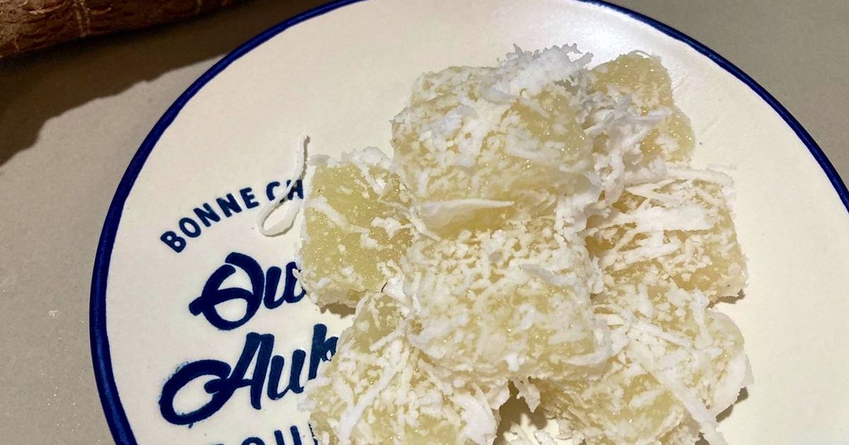 Cassava Dessert Without Flour Using Erythritol Recipe by April Cmn