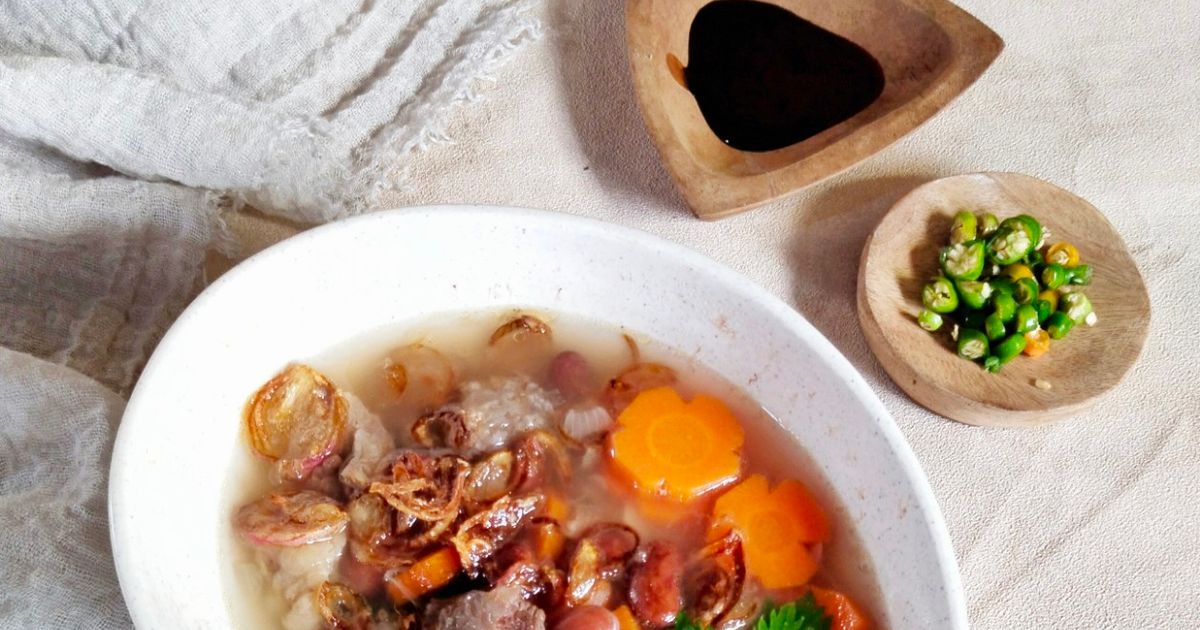 Resep 727. Sup Senerek Khas Magelang (Kacang Benerbon) oleh Pawon Winna ...