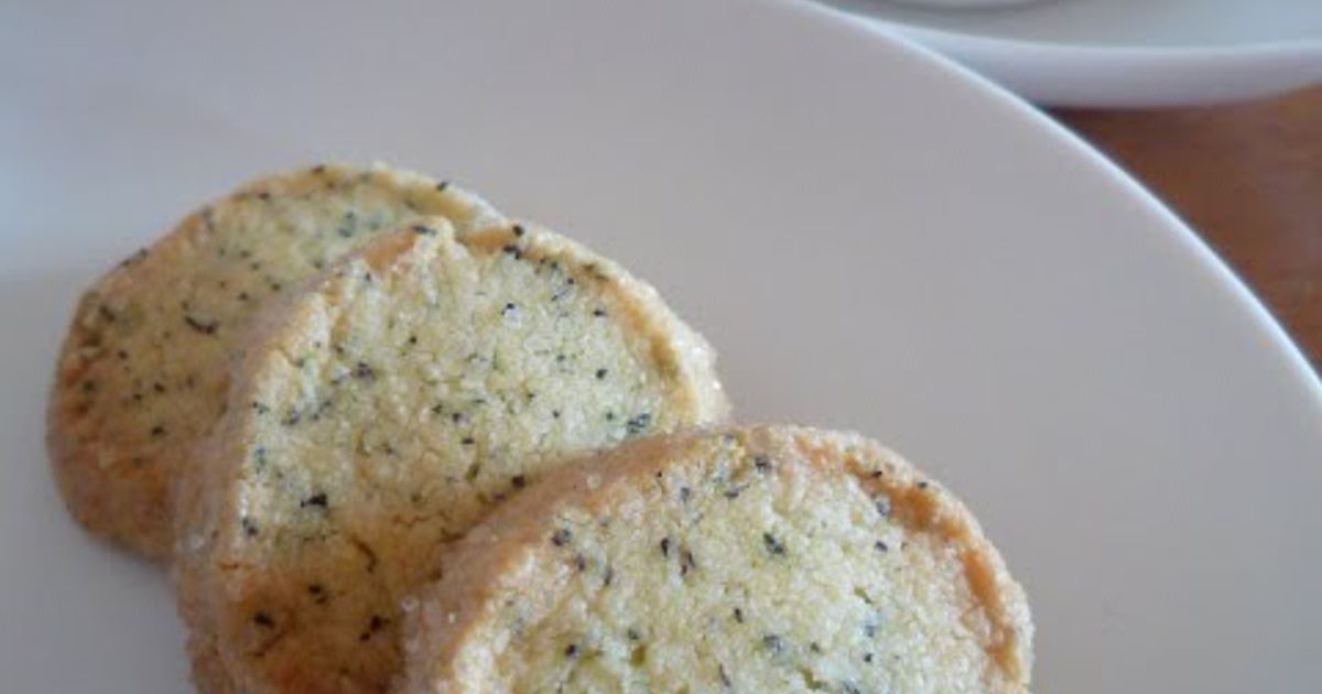 Easy Crispy Black Tea Shortbread Cookies Recipe by cookpad.japan