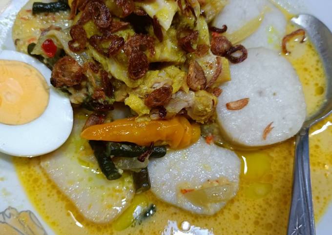 Resep Lontong Sayur tanpa santan (pake fiber cream) oleh Thea.tantia ...