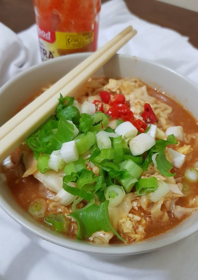 Resep Mie Telor Rebus/ Mie Tek-Tek oleh Susi Sonaah - Cookpad