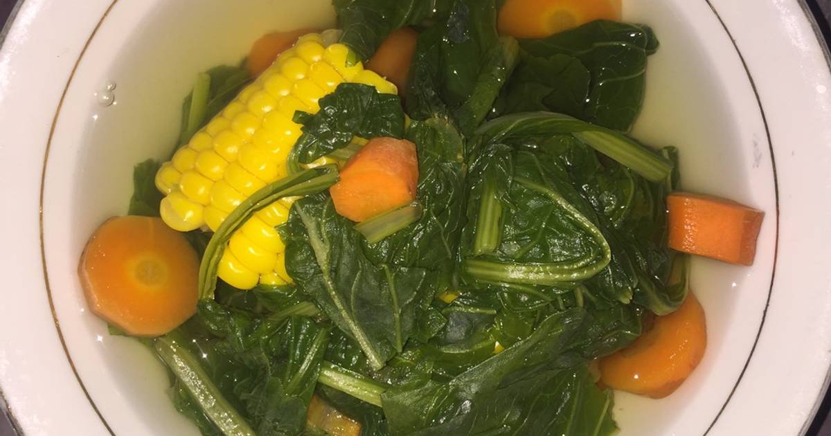 Resep Rebusan sawi wortel jagung oleh diet menu rumahan by Indah🥗 - Cookpad