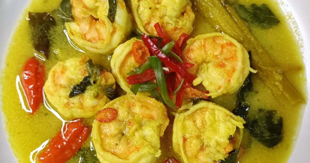 Resep Udang Kuah Kuning oleh Deedee Rasuan - Cookpad
