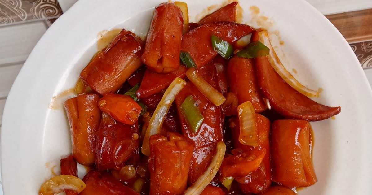 Resep Saus Barbeque Sosis & Beef Slice oleh Armita Cahyaningtyas - Cookpad