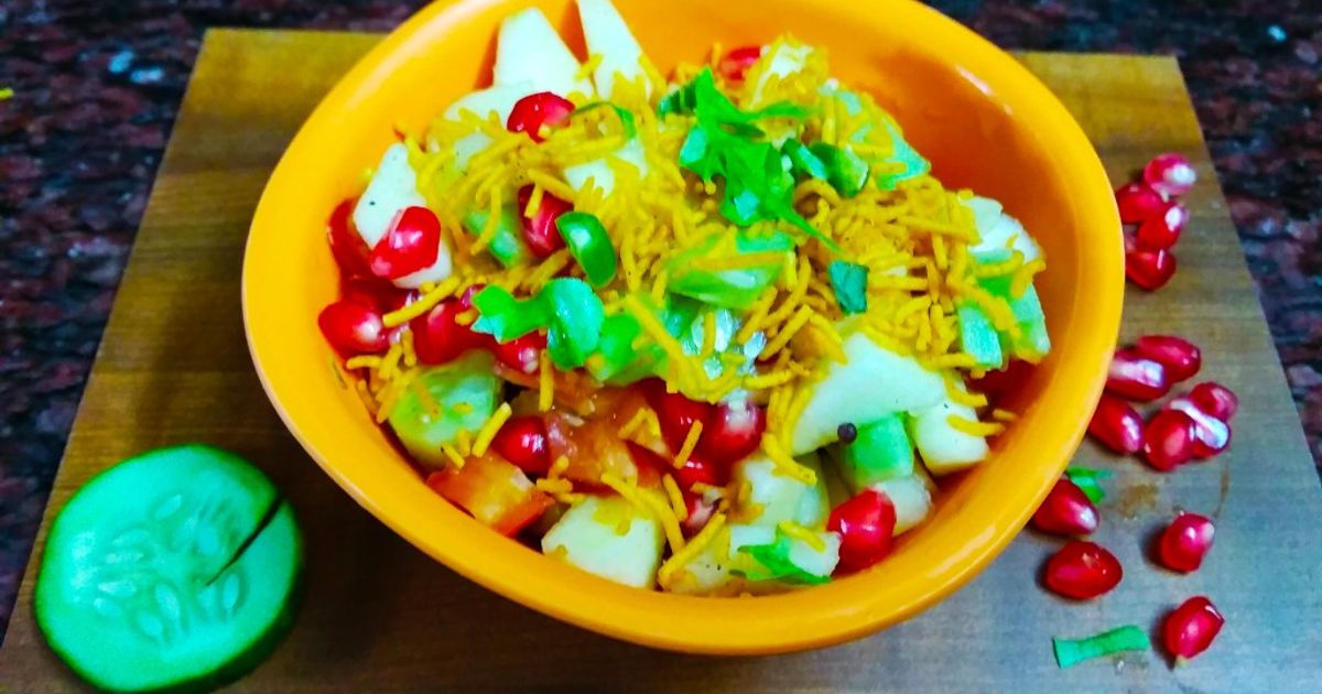 Cucumber Mango Chaat Recipe by Manisha's Desi kitchen - Cookpad