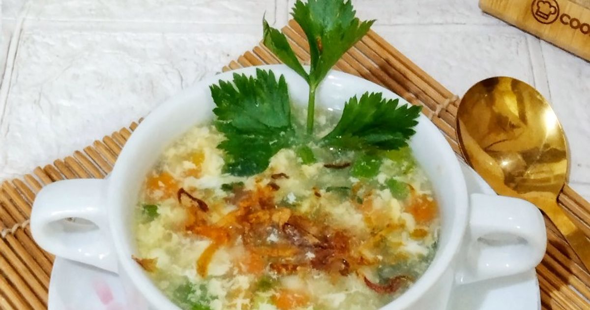 Resep Sup Telur Ala Kfc oleh Lanjarsih/Mama Fifian ( MasakanRumahan ...