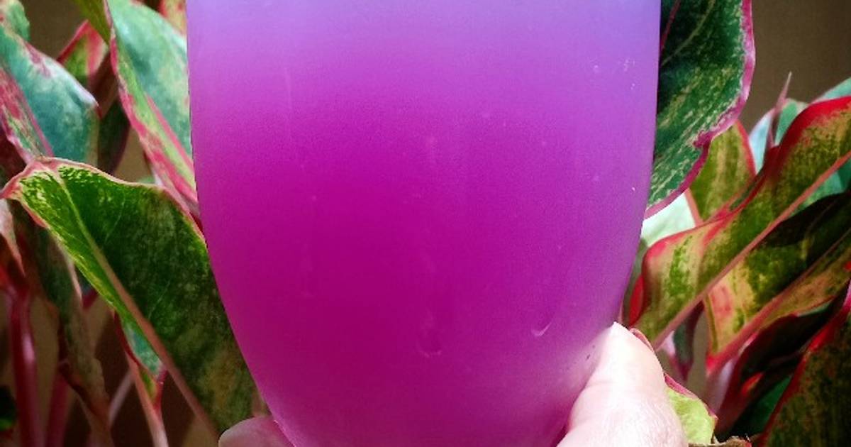 Resep Es Teh Bunga Telang oleh • dapur_cilikku • - Cookpad