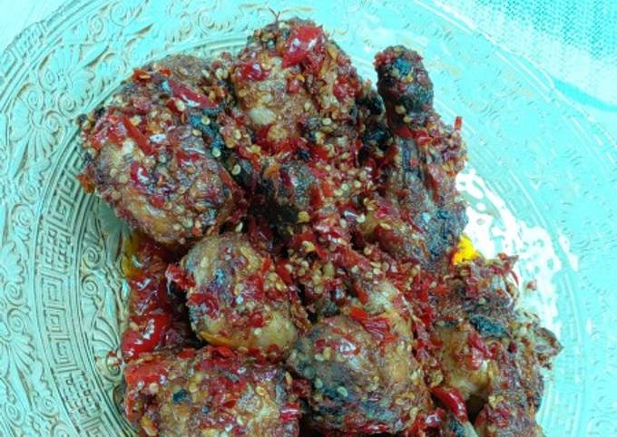 Resep Ayam Batokok sambal merah oleh novie - Cookpad