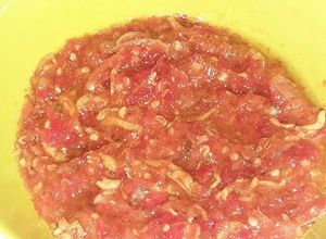 Resep samba lado uok rumahan enak dan mudah - Cookpad