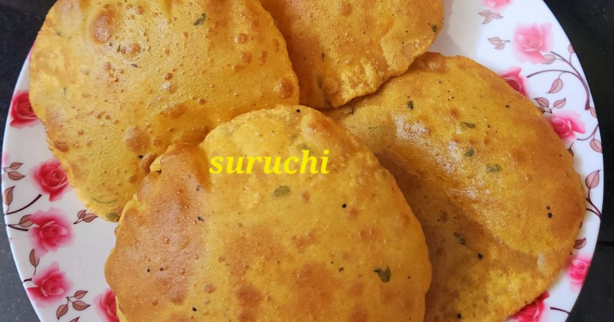 Dal Bhari Masala Poori Recipe by Suruchi (Dr. Ruchi Sharma) - Cookpad