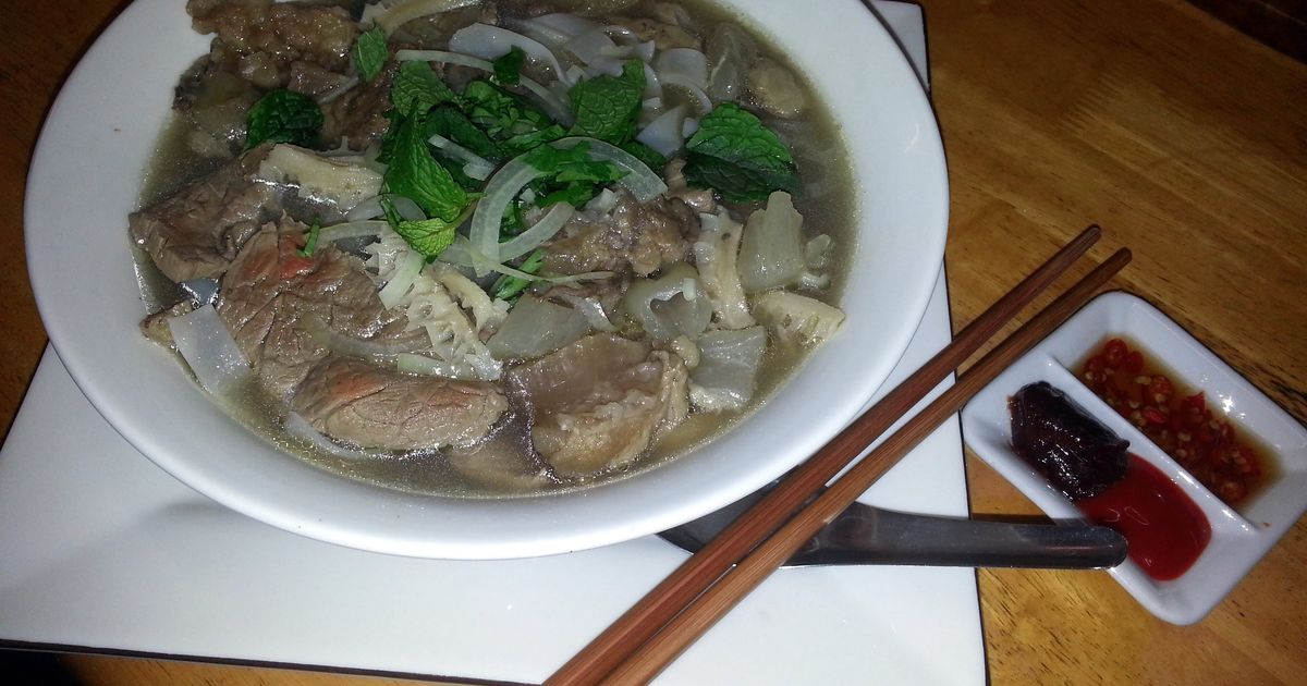 Pho (Special Beef Noodle Soup) Recipe By Dzlt82