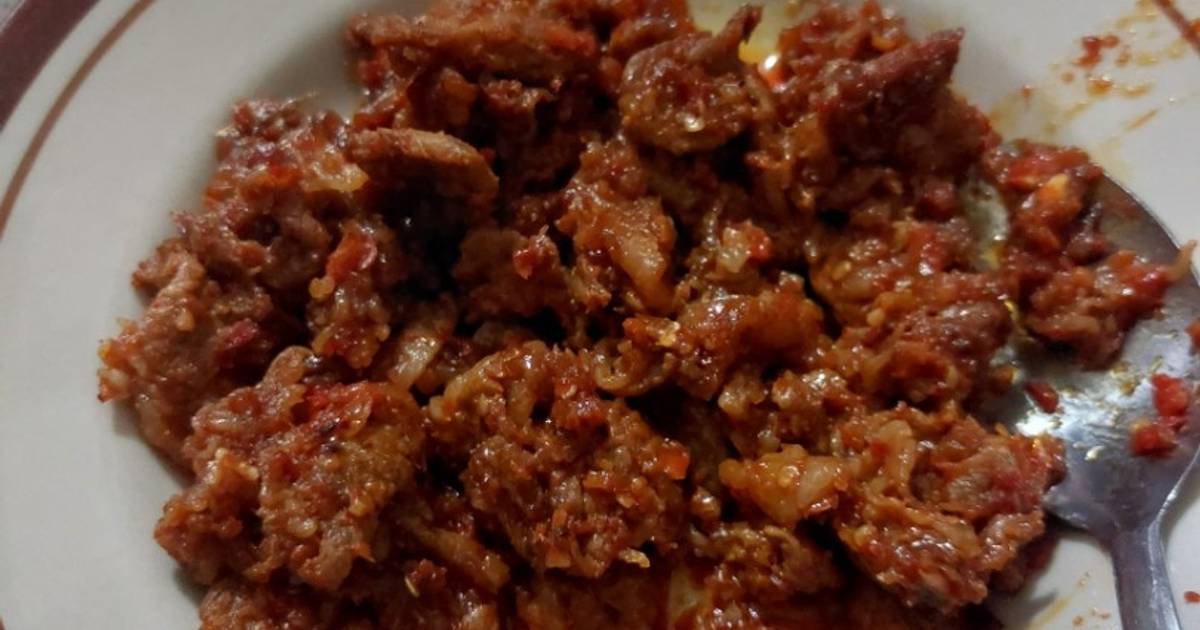 136 resep oseng mercon daging sapi slice enak dan mudah - Cookpad