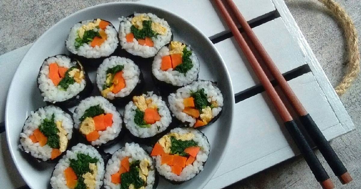 577 resep kimbab enak dan sederhana ala rumahan - Cookpad