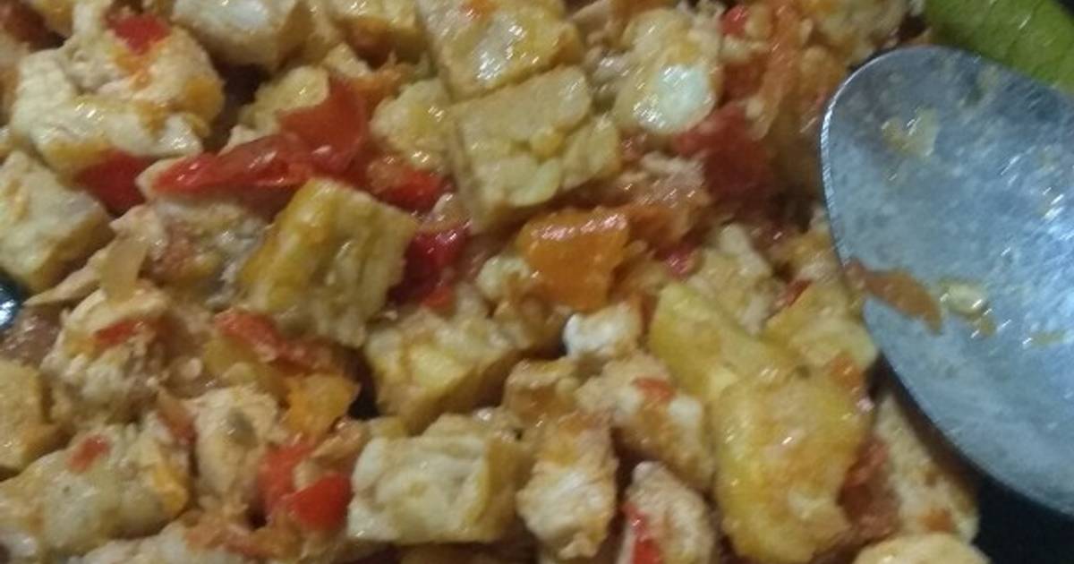 Resep Ayam tempe mercon oleh Erfa_Cooking - Cookpad