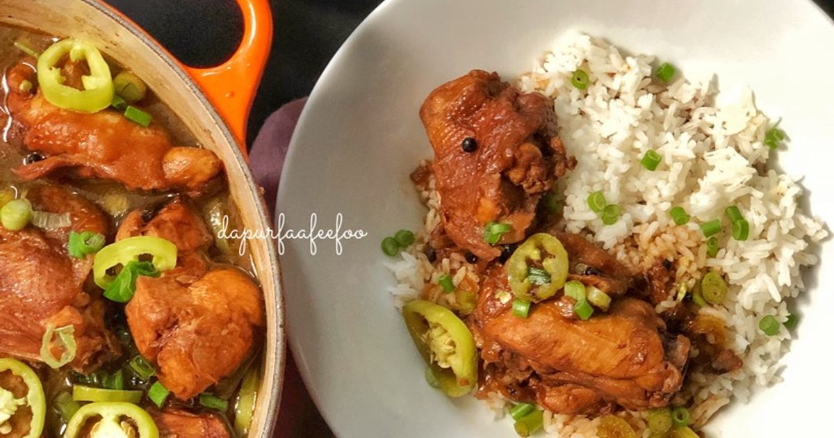Resipi Philippines Chicken Adobo 🇵🇭 oleh Kakak Faa - Cookpad